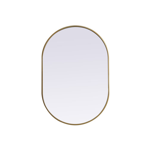 Sabine Metal Pill Wall Mirror & Reviews | Joss & Main