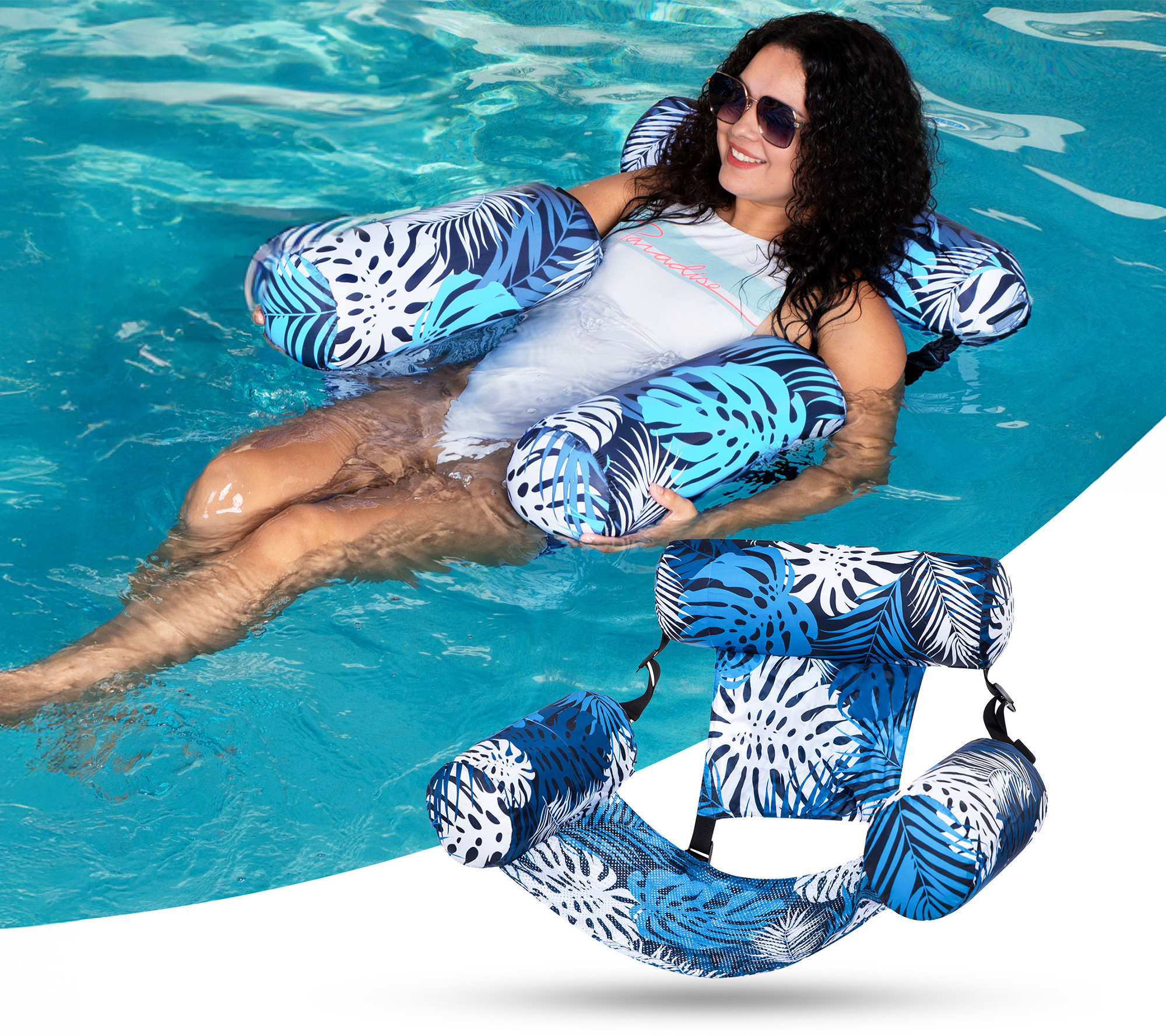 Sloosh Plant Pattern Inflatable Pool Chair Noodles Rafts - Wayfair Canada