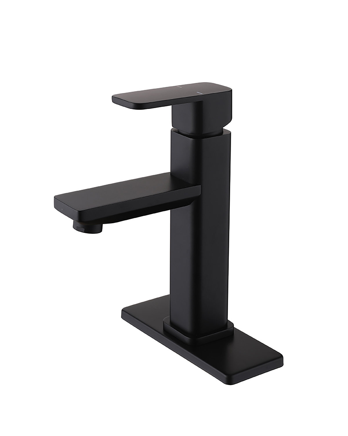 Weshi Hot&cold Water Single-handle Bathroom Faucet With Drain Stopper ...
