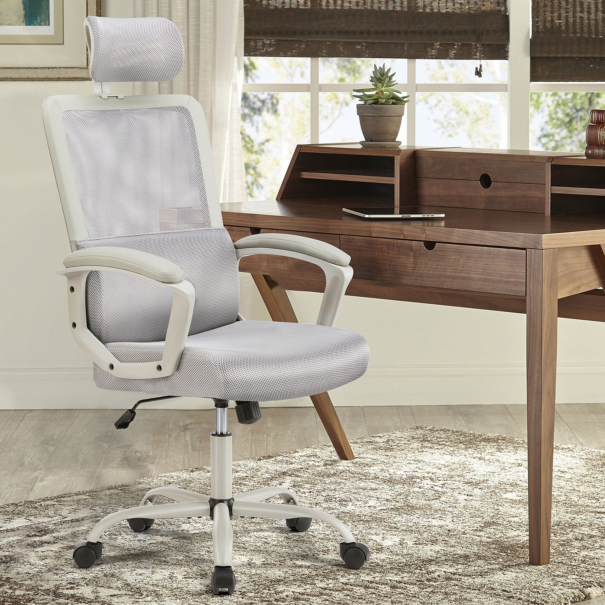 Latitude Run® Home Office Computer Mesh Ergonomic Task Chair & Reviews ...