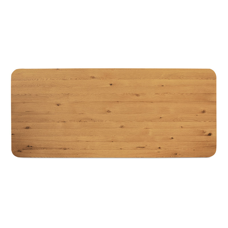 Loon Peak® Winston Dining Table Rustic Oak | AllModern