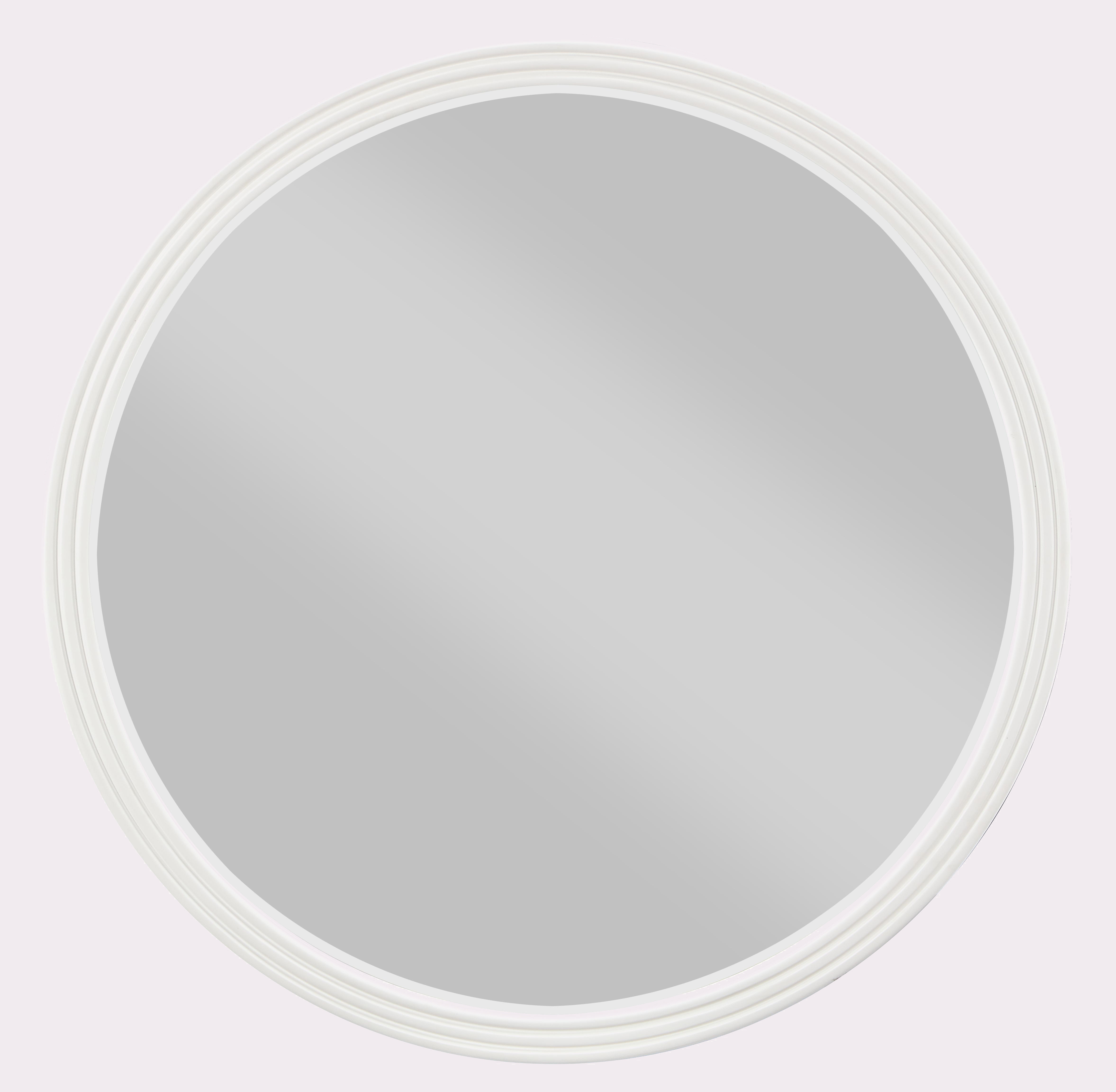 Red Barrel Studio® Carena Gray Round Mirror | Wayfair