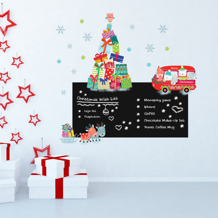 The Seasonal Aisle Reindeer Christmas Tree Wall Sticker | Wayfair.co.uk