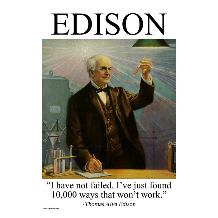 Buyenlarge Edison Graphic Art on Wrapped Canvas | Wayfair