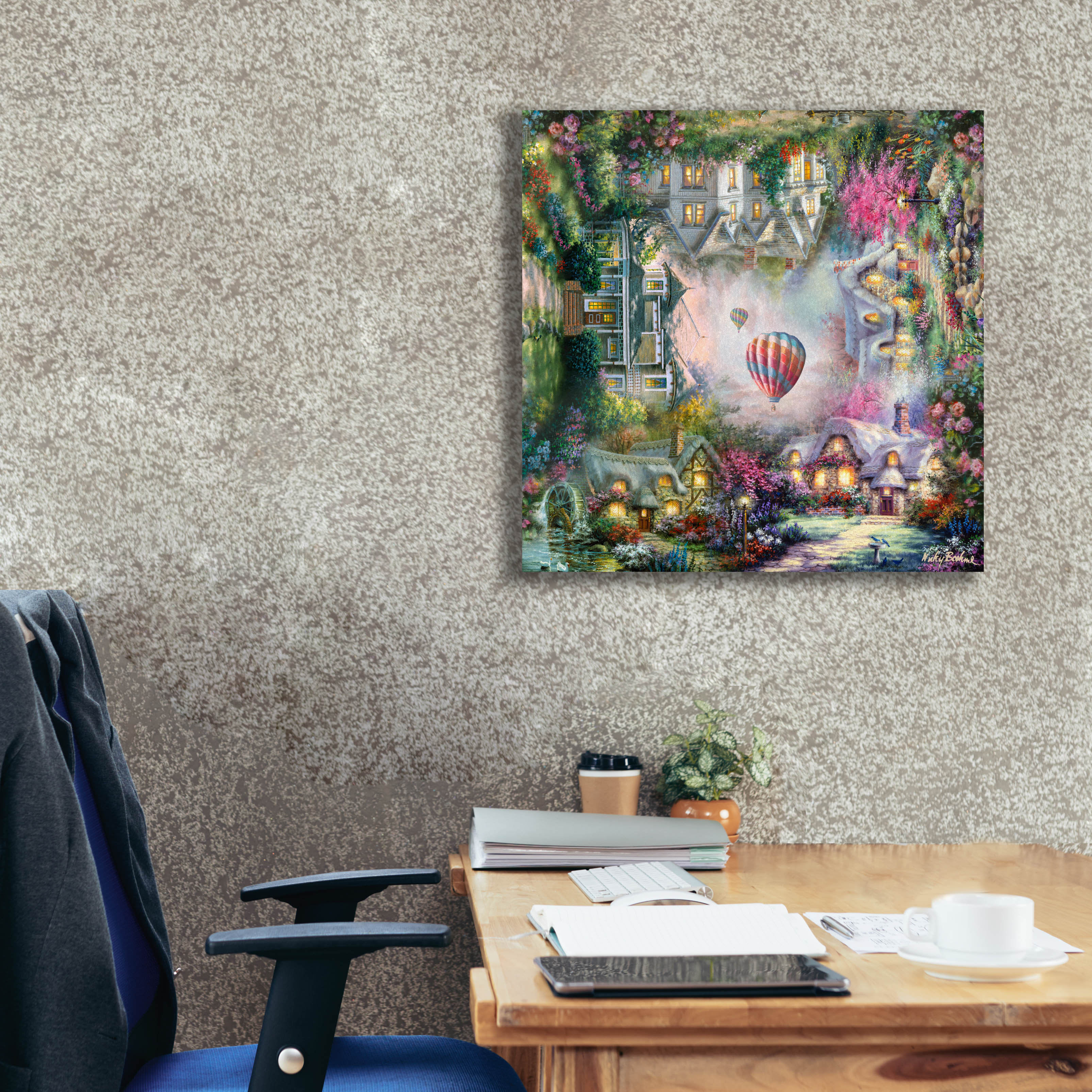 Trinx 'Home' by Nicky Boehme Canvas Wall Art | Wayfair