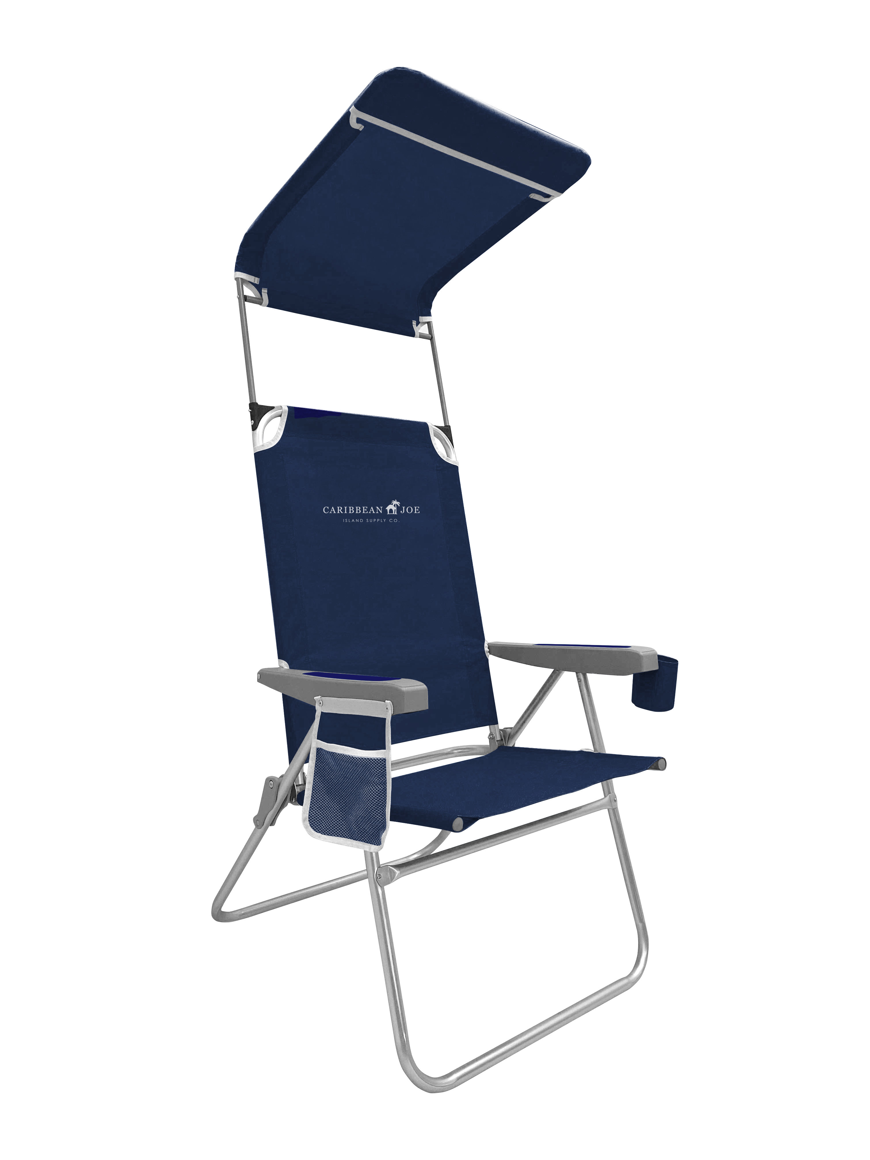 Caribbean Joe CANOPY HIGH BACK BEACH CHAIR & Reviews - Wayfair Canada