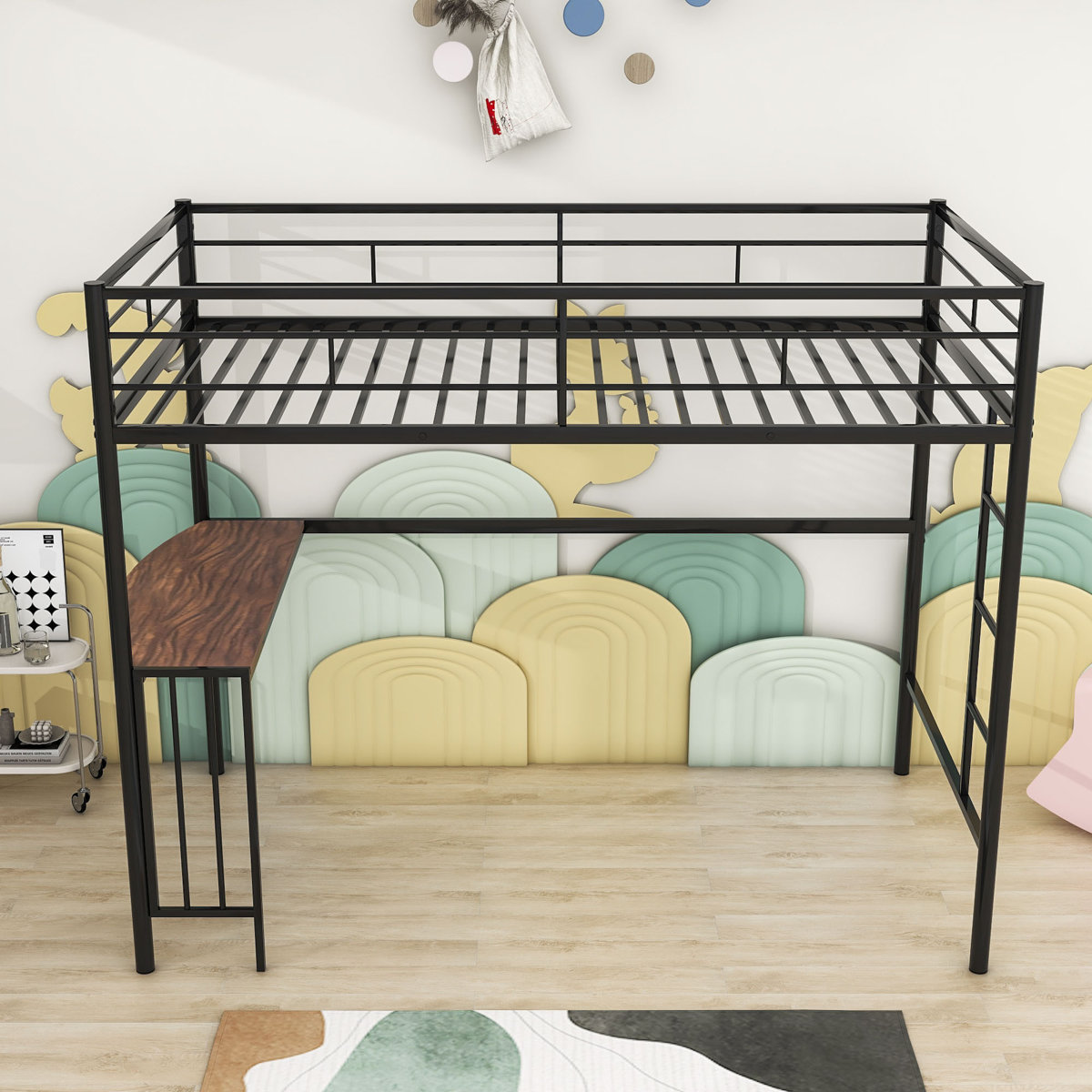 Mason & Marbles Itasca Kids Twin Loft Bed | Wayfair