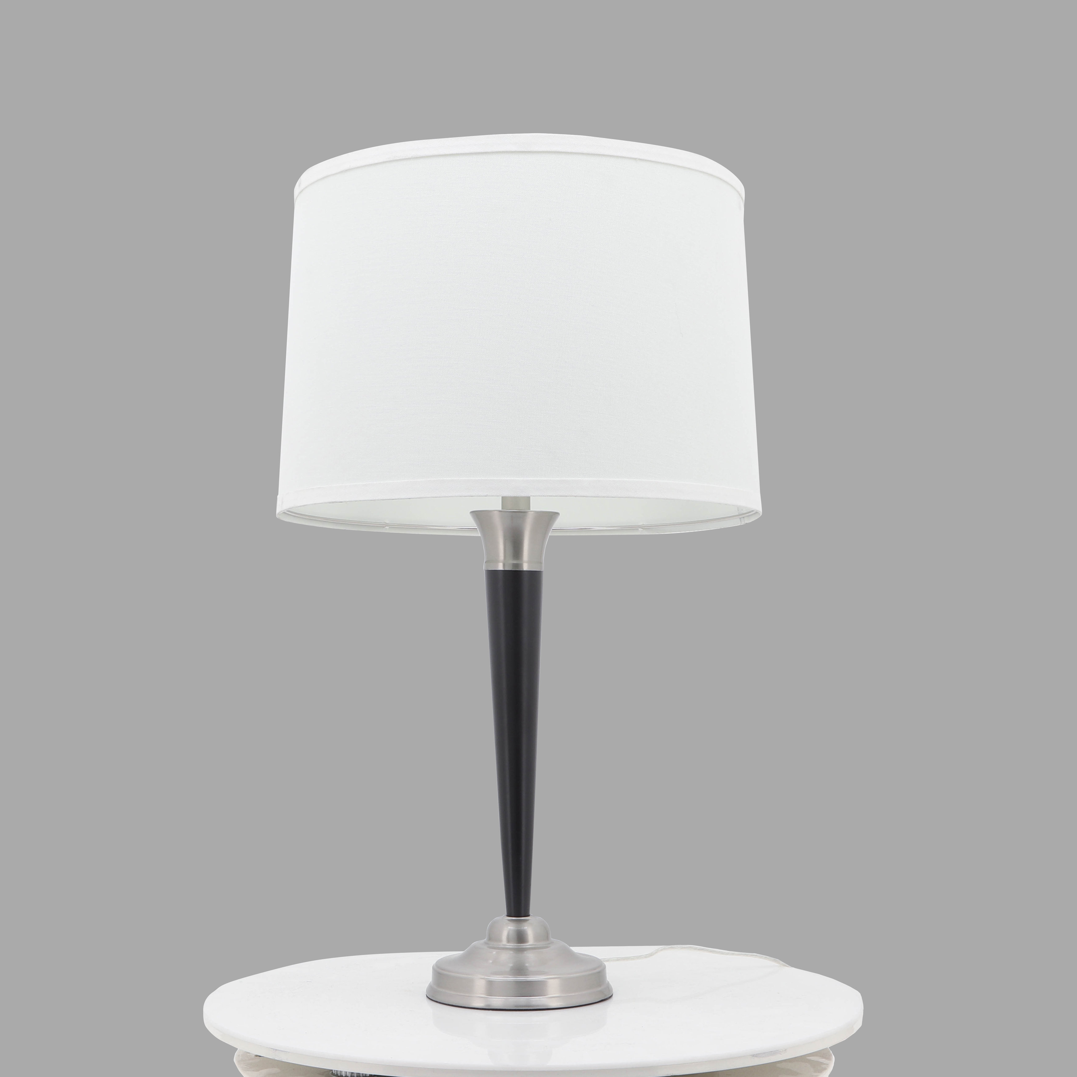 Ebern Designs Polylinen Lamp Shade, White , Round | Wayfair