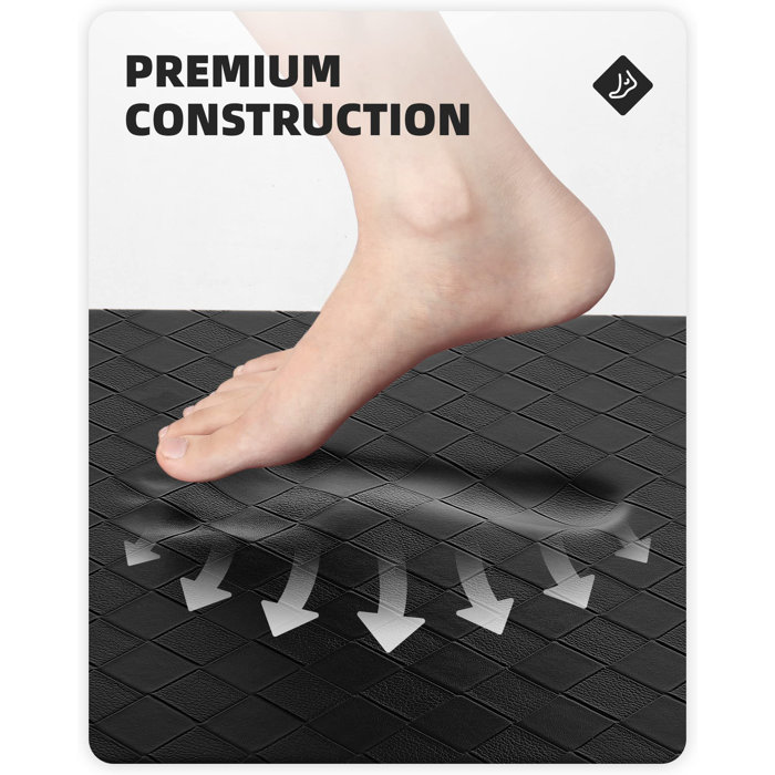 Prep & Savour Devarian Anti-Fatigue Non-Skid Kitchen Mat & Reviews ...