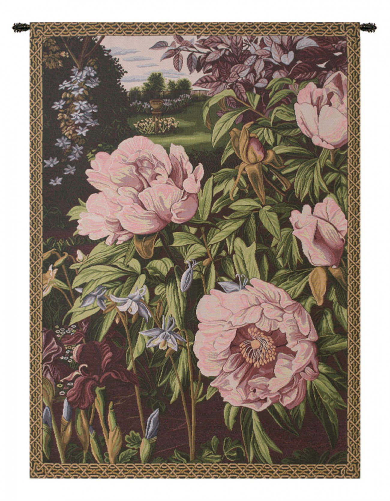 Charlotte Home Furnishings Pink Peonies Wall Hanging | Wayfair