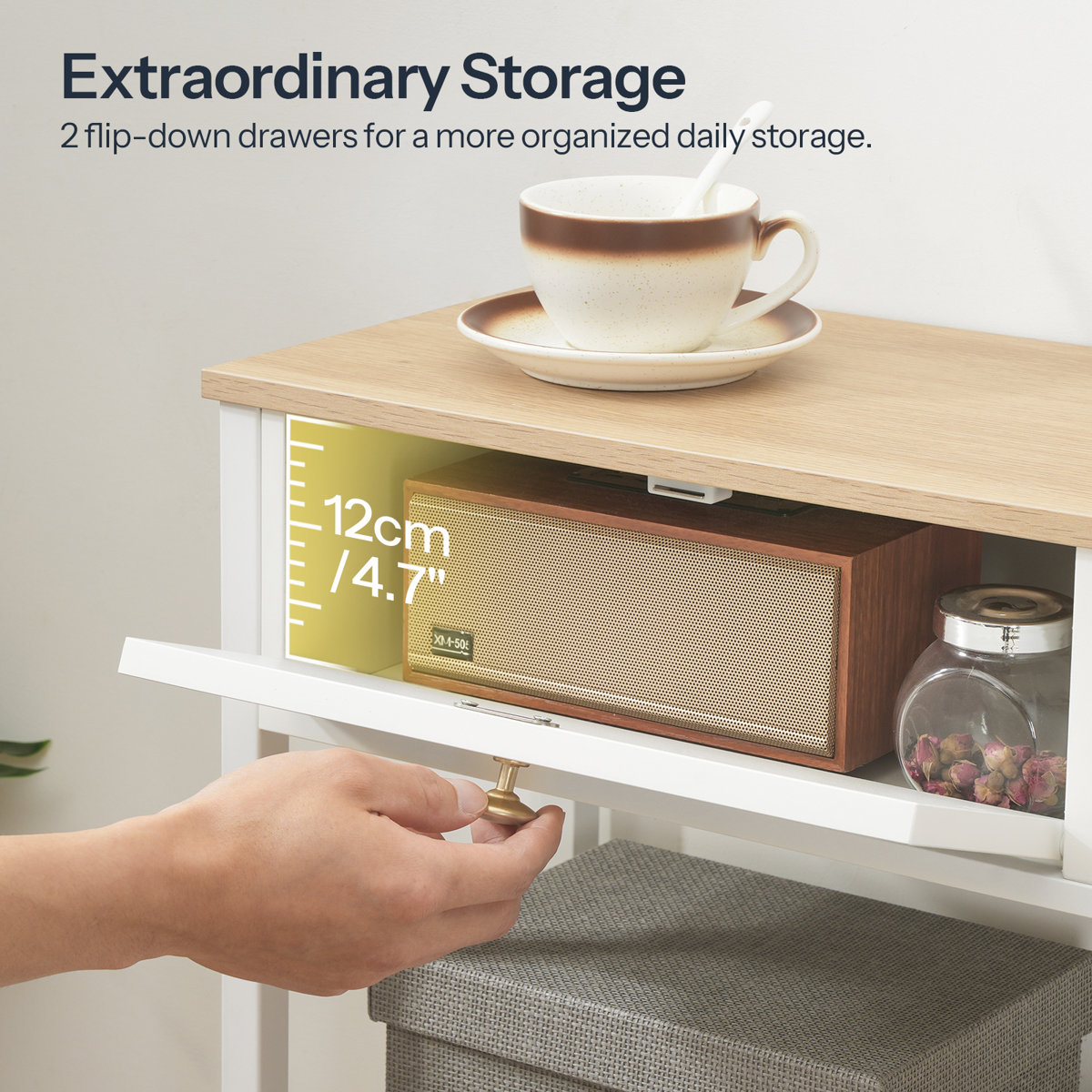 Mercer41 Jennabella 31.5'' Console Table with Drawers & Reviews | Wayfair