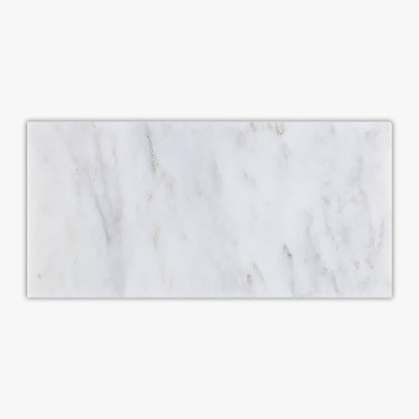 Calacatta Tile Bellini 3" x 6" Marble Look Wall & Floor Tile | Wayfair