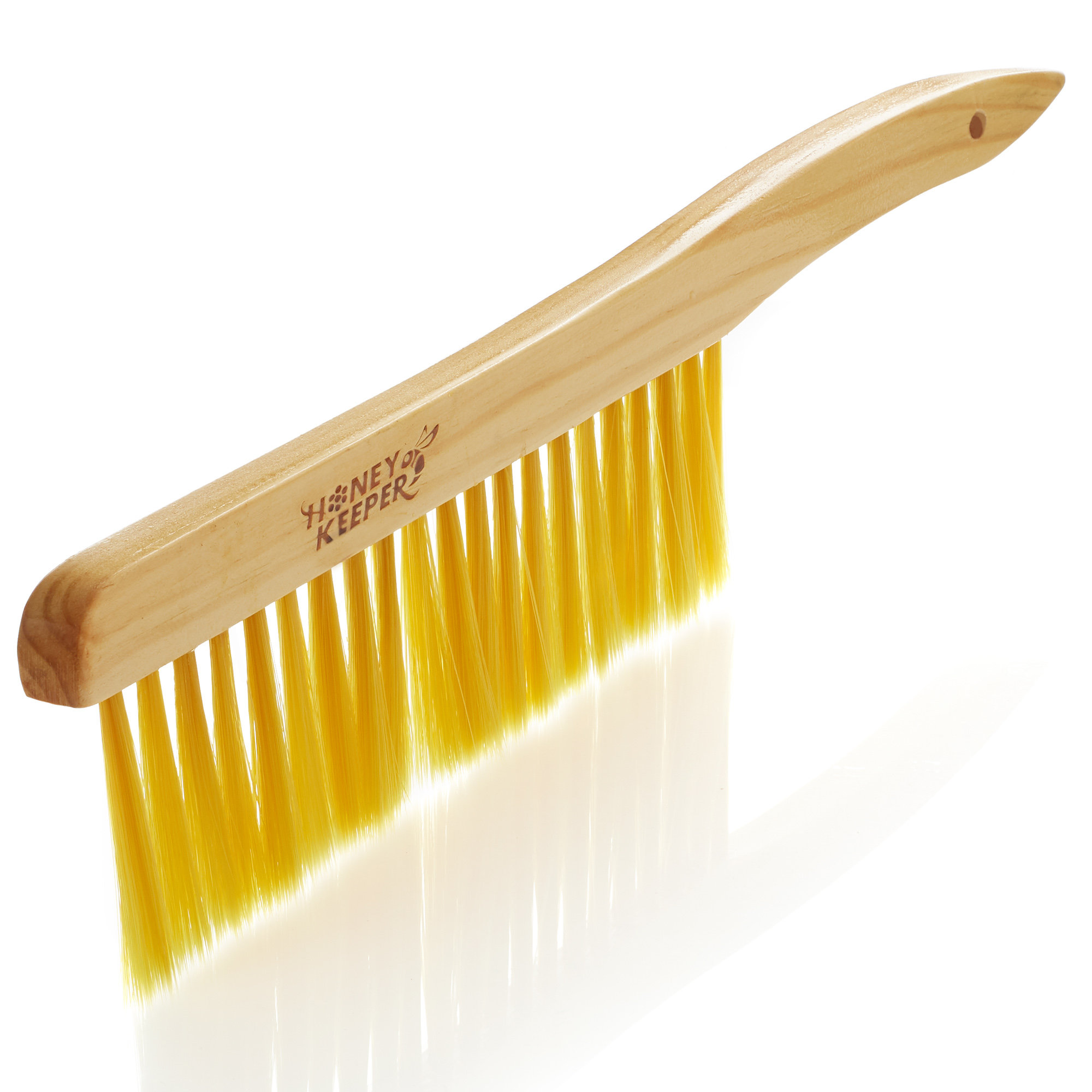 Honey Keeper 14" Beehive Brush with Wooden Handle | Wayfair