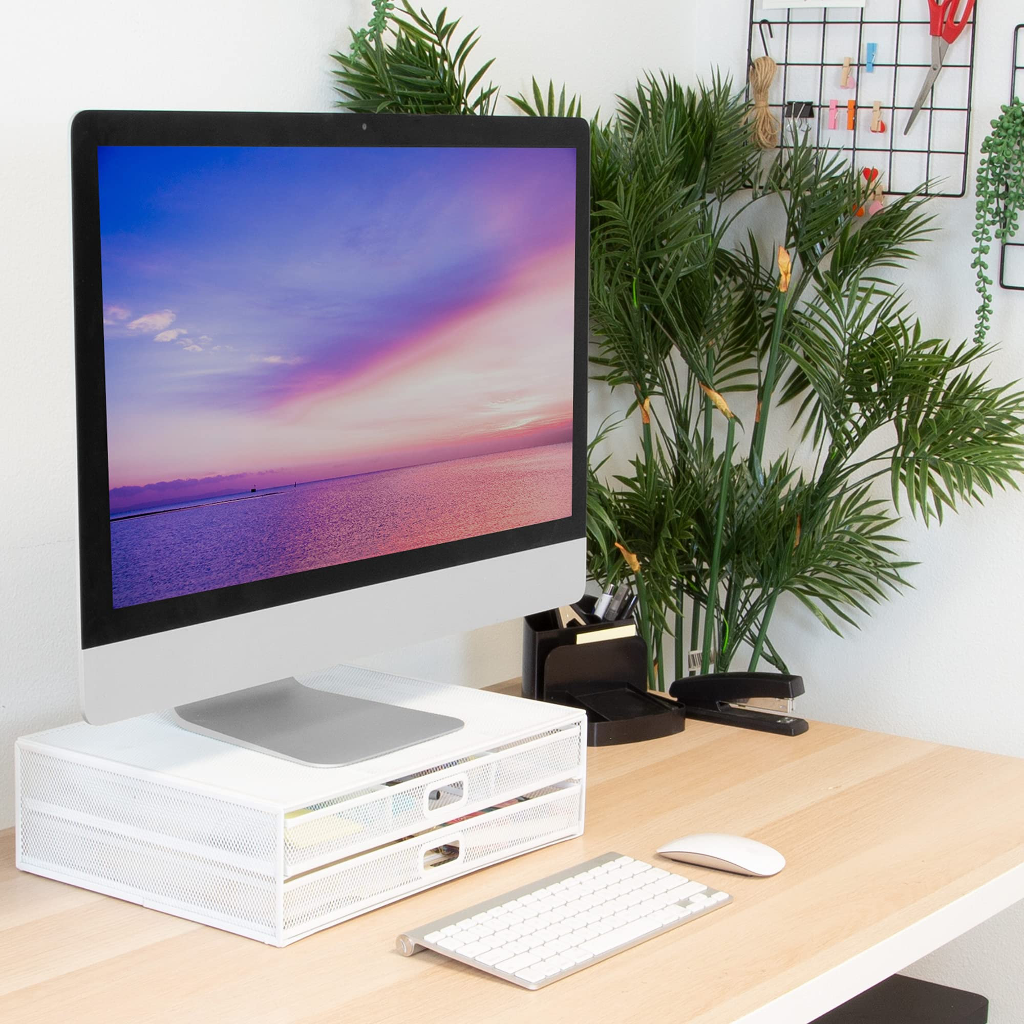 Latitude Run® Yulianna Metal Monitor Stand | Wayfair