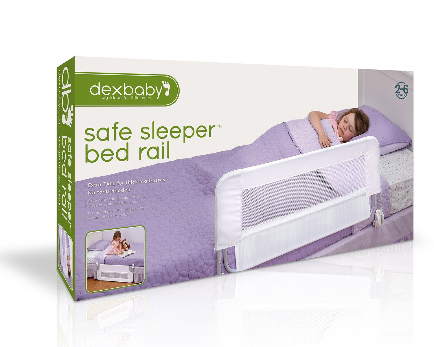 Harriet Bee Bridgett Safe Sleeper Fold Down Bed Rail & Reviews | Wayfair