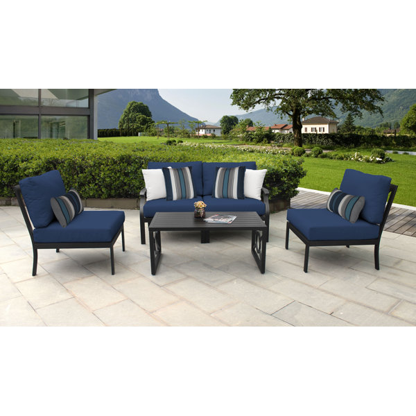 Madison 4 - Person Patio Conversation Sets with Cushions & Reviews ...