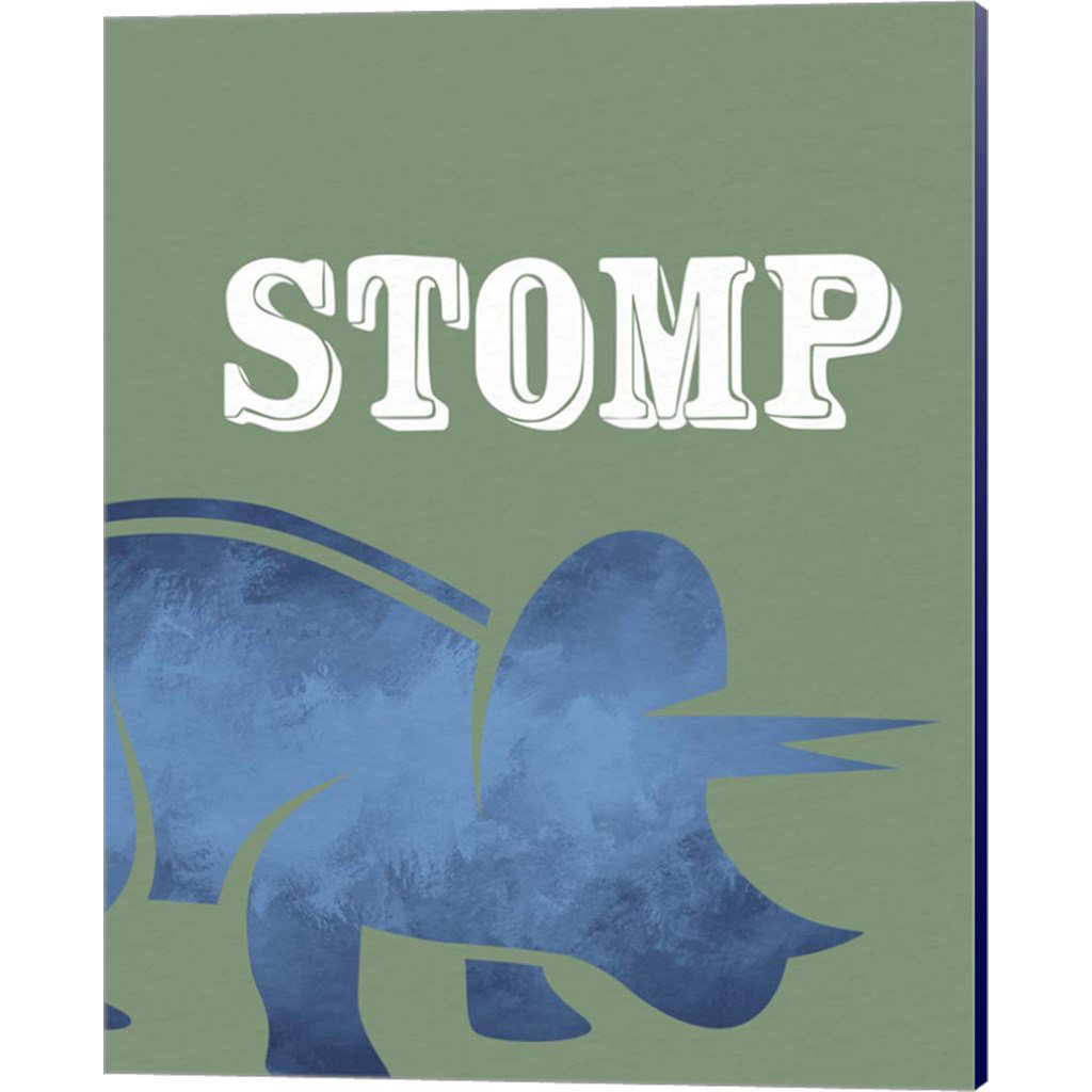 Trinx Stomp 1 by Kimberly Allen - Wrapped Canvas Print | Wayfair