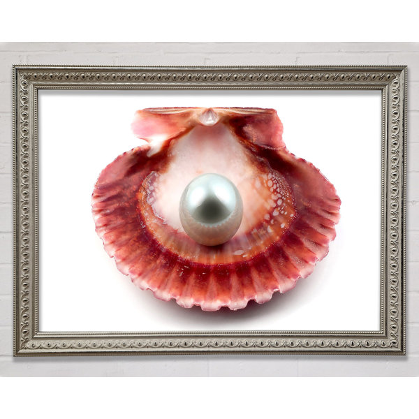 Haus am Meer Perle Gerahmter Druck | Wayfair.de