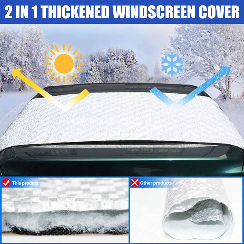 HOMEYA Car Rear Windshield Cover For Ice And Snow | Wayfair