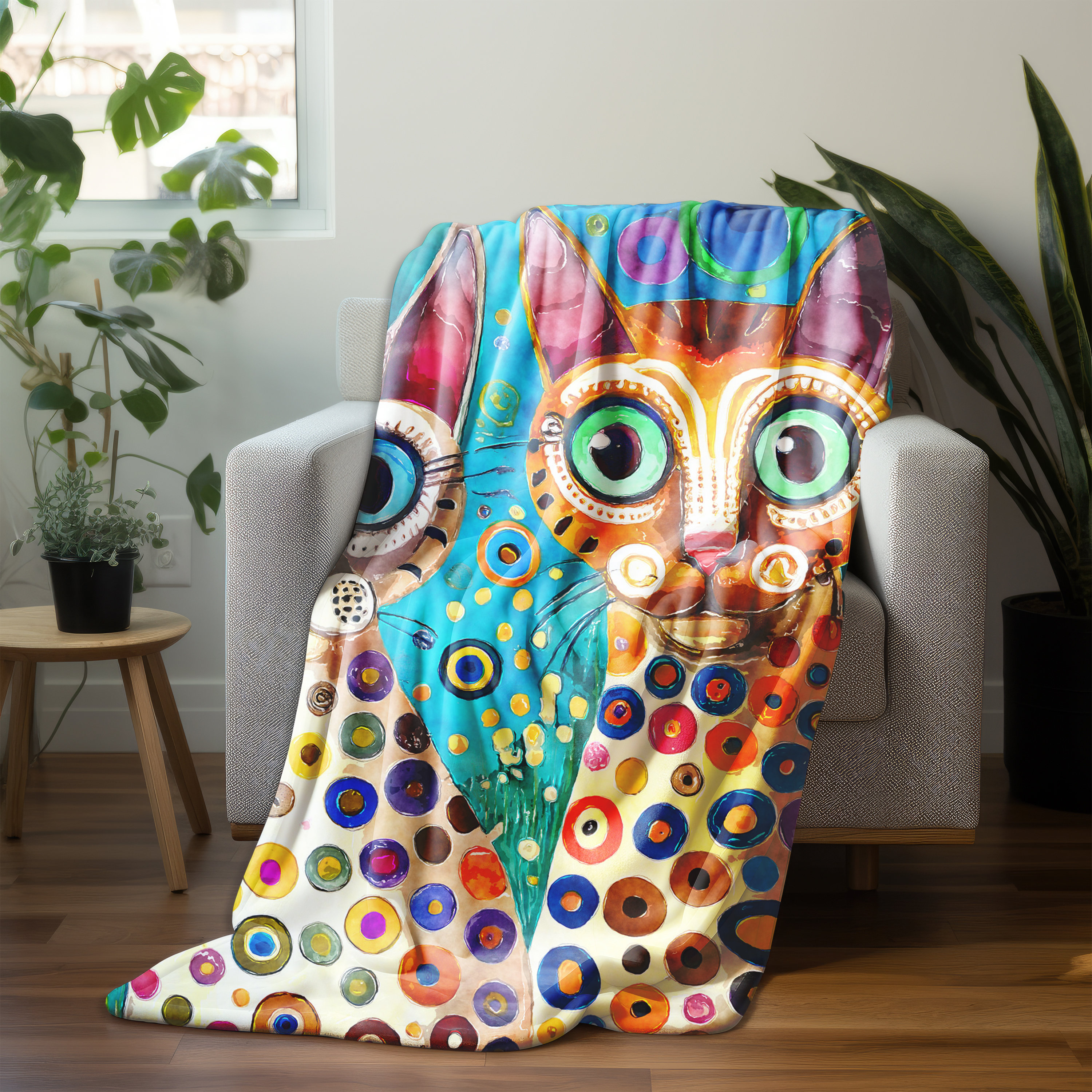 Folk N Funky Throw Blanket | Wayfair