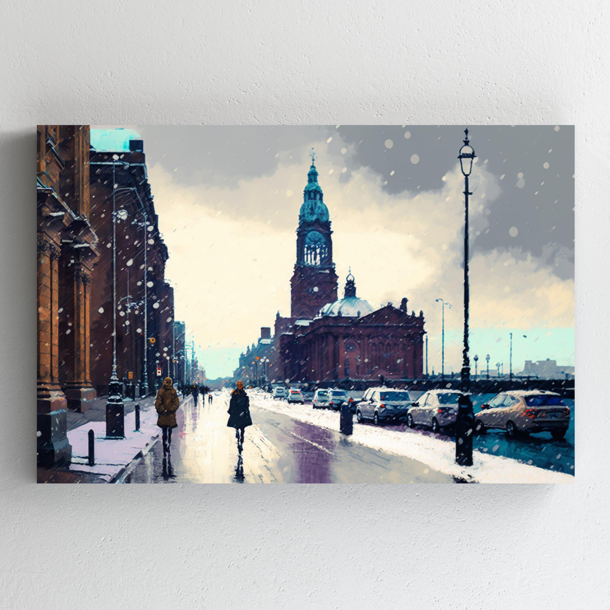 Winston Porter Dayvion Street In The City In Brighton 1 On Canvas ...