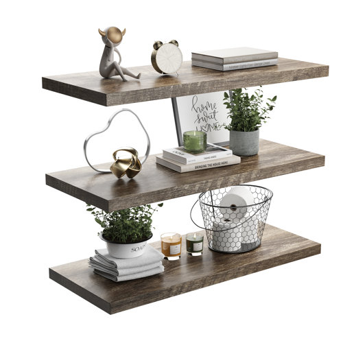 Floating Wall & Display Shelves You'll Love | Wayfair