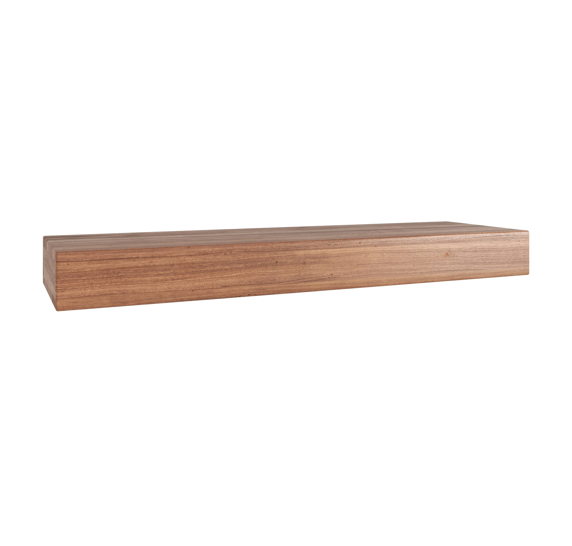 Aqua Teak Sermata Teak Floating Shelf | Wayfair