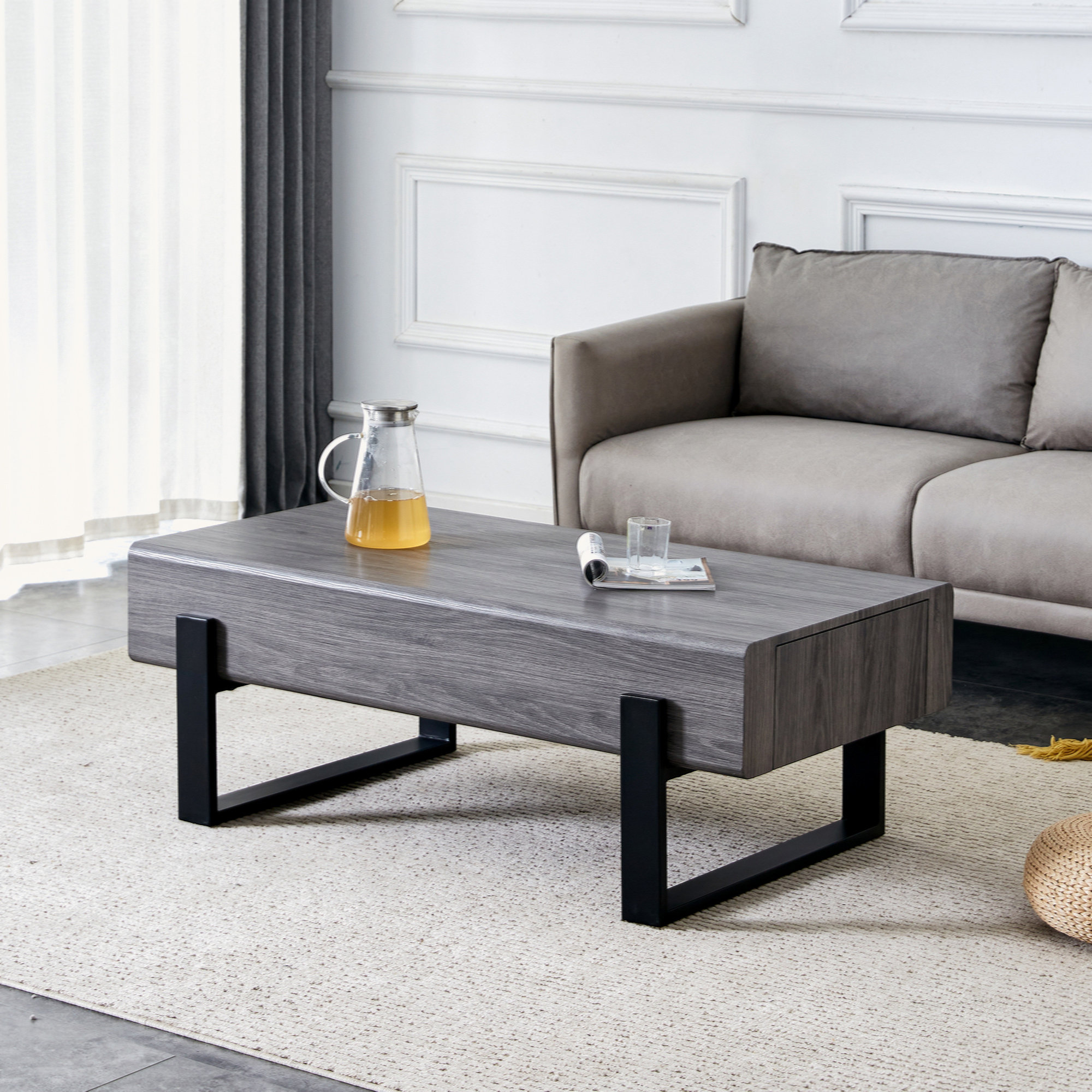 Latitude Run® A Coffee Table Made Of MDF Material. Equipped With ...