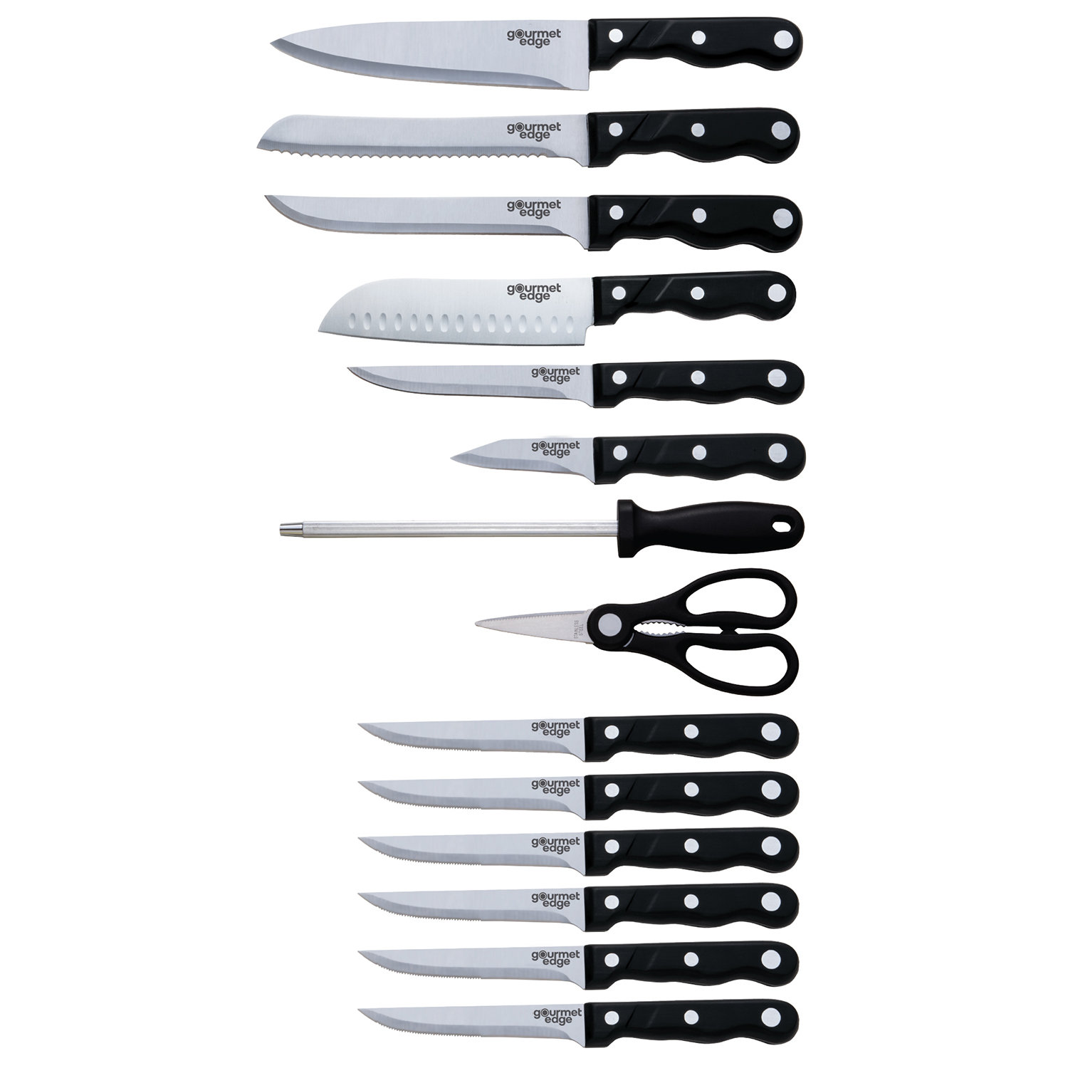Gourmet Edge 15 Piece Knife Set | Wayfair