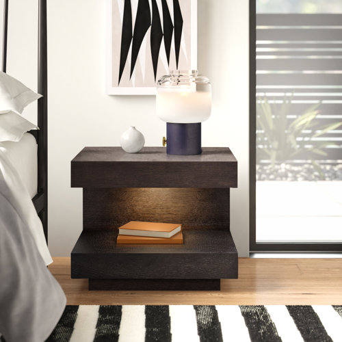 Modern & Contemporary Small / Low (Under 23 in.) Nightstands | Up To 60 ...