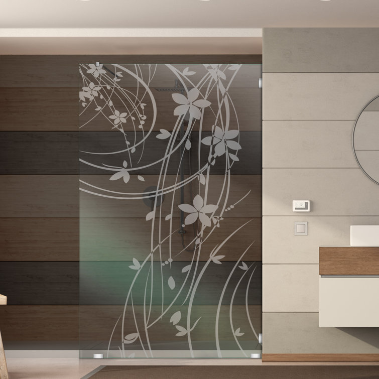 Glass-Door.us Frameless Fixed Shower Glass Panel in| Wayfair