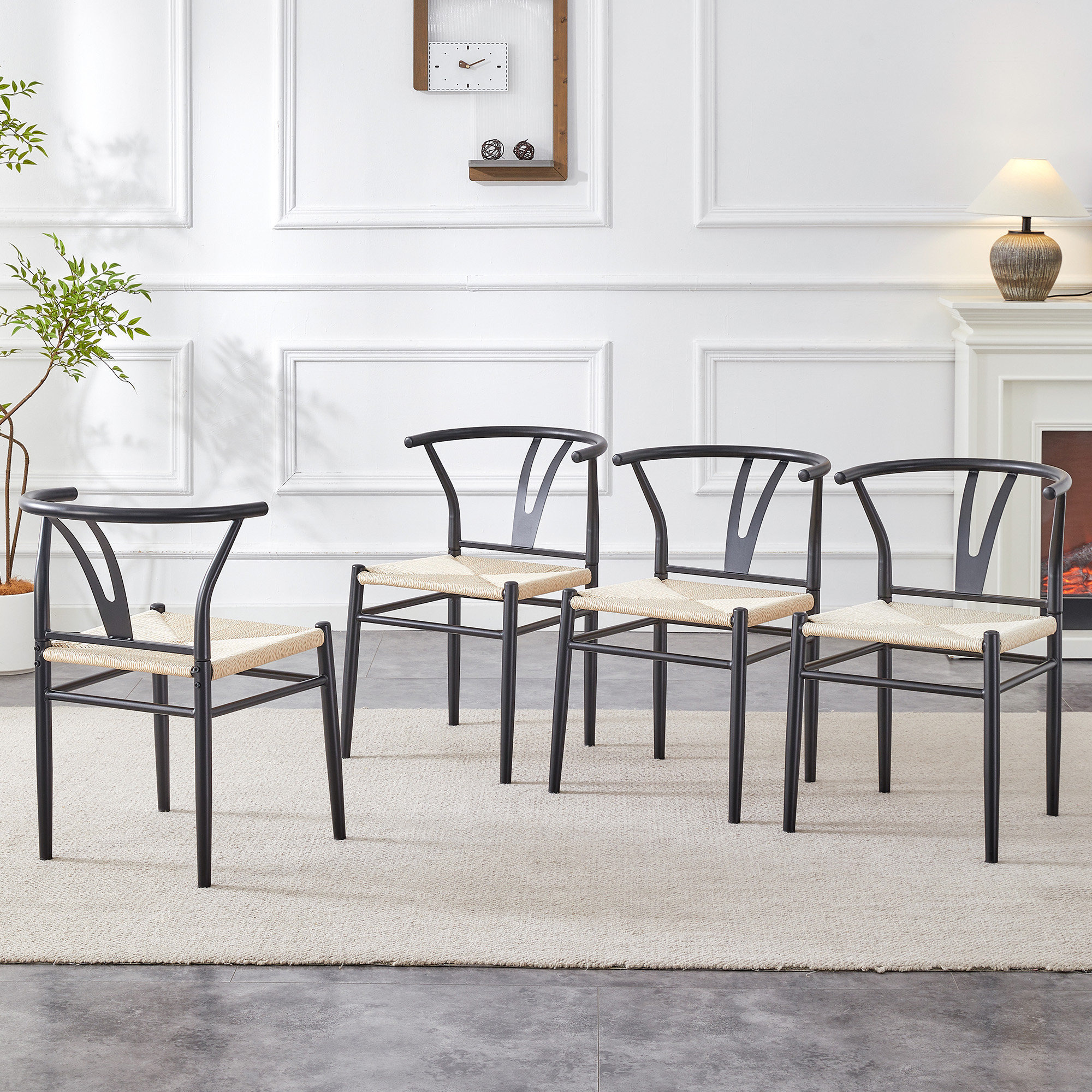 Corrigan Studio® Paper Rattan Side Chair | Wayfair