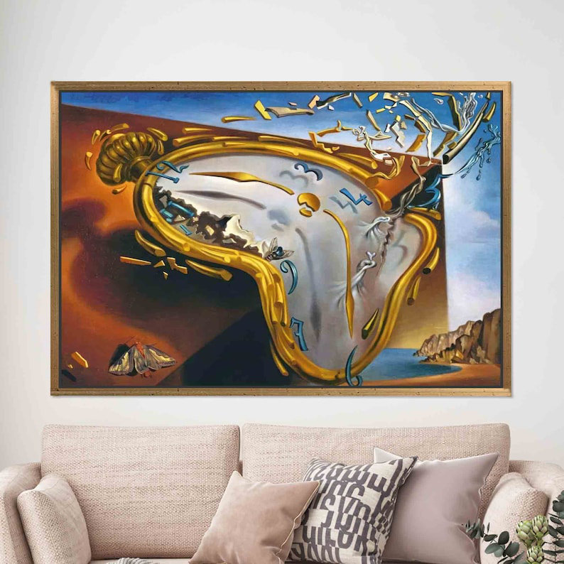kayra export Salvador Dali Surrealism Wall Decor - Handmade Print of ...