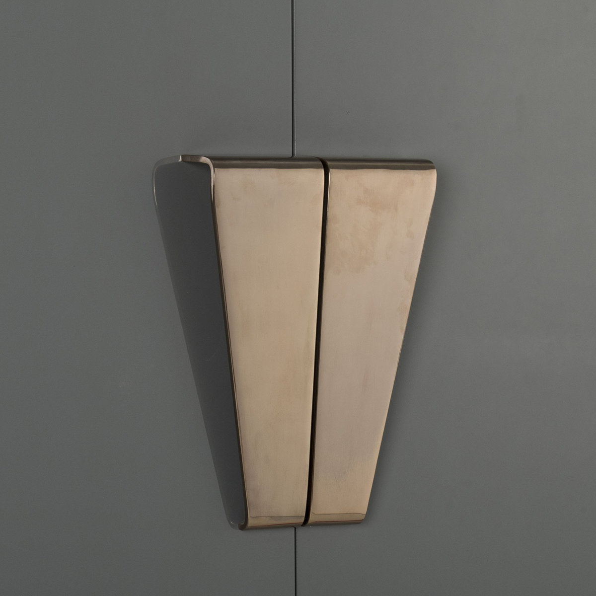 Sonder Living Shield Cabinet - Dark Grey Lacquer | Perigold