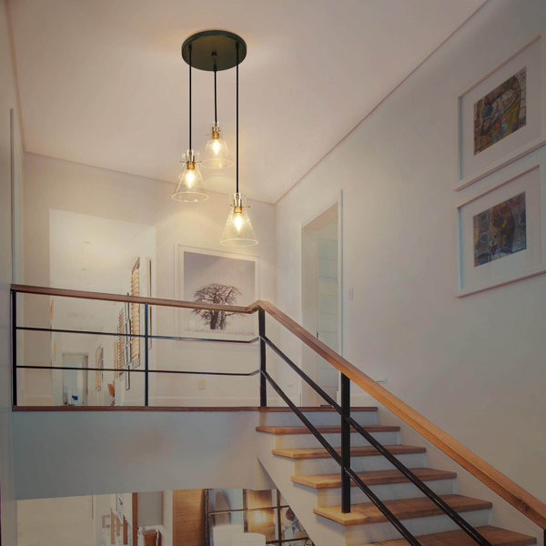 Mercer41 Layni 3 - Light Cluster Cone Pendant | Wayfair