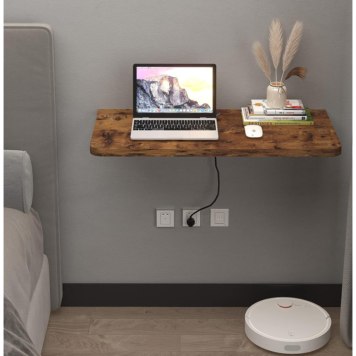 17 Stories Wall Mounted Drop Leaf Table,Drop Down Table,Folding Table ...