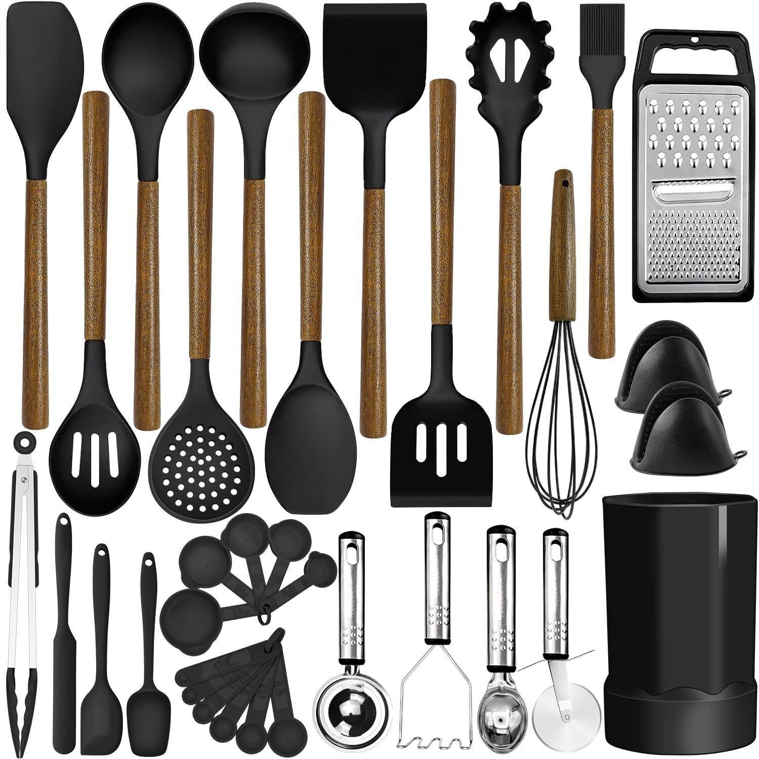 MANASOTA OFFICE SUPPLIES & EQUIPMENT LLC Kitchen Cooking Utensils Set ...