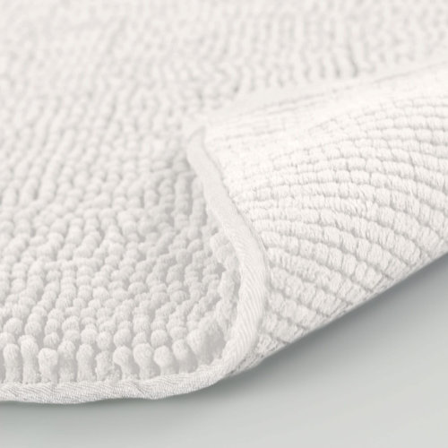 White Bath Rugs & Mats You'll Love | Wayfair