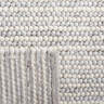 Wade Logan® Charvik Striped Handmade Area Rug in Ivory/Light Gray ...