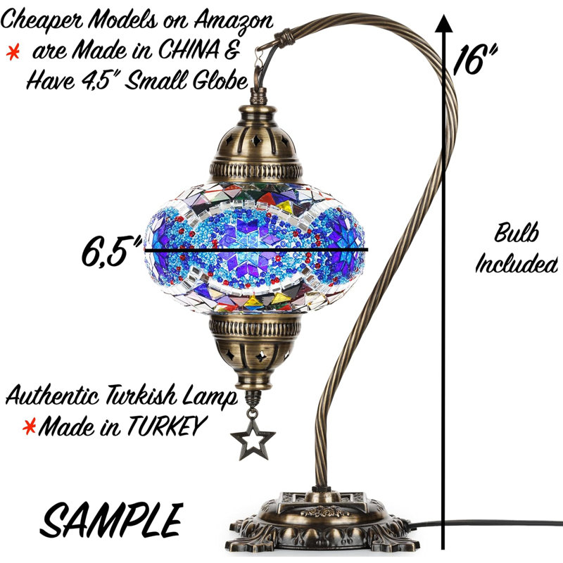 Bungalow Rose Faraan USB Arched Lamp | Wayfair