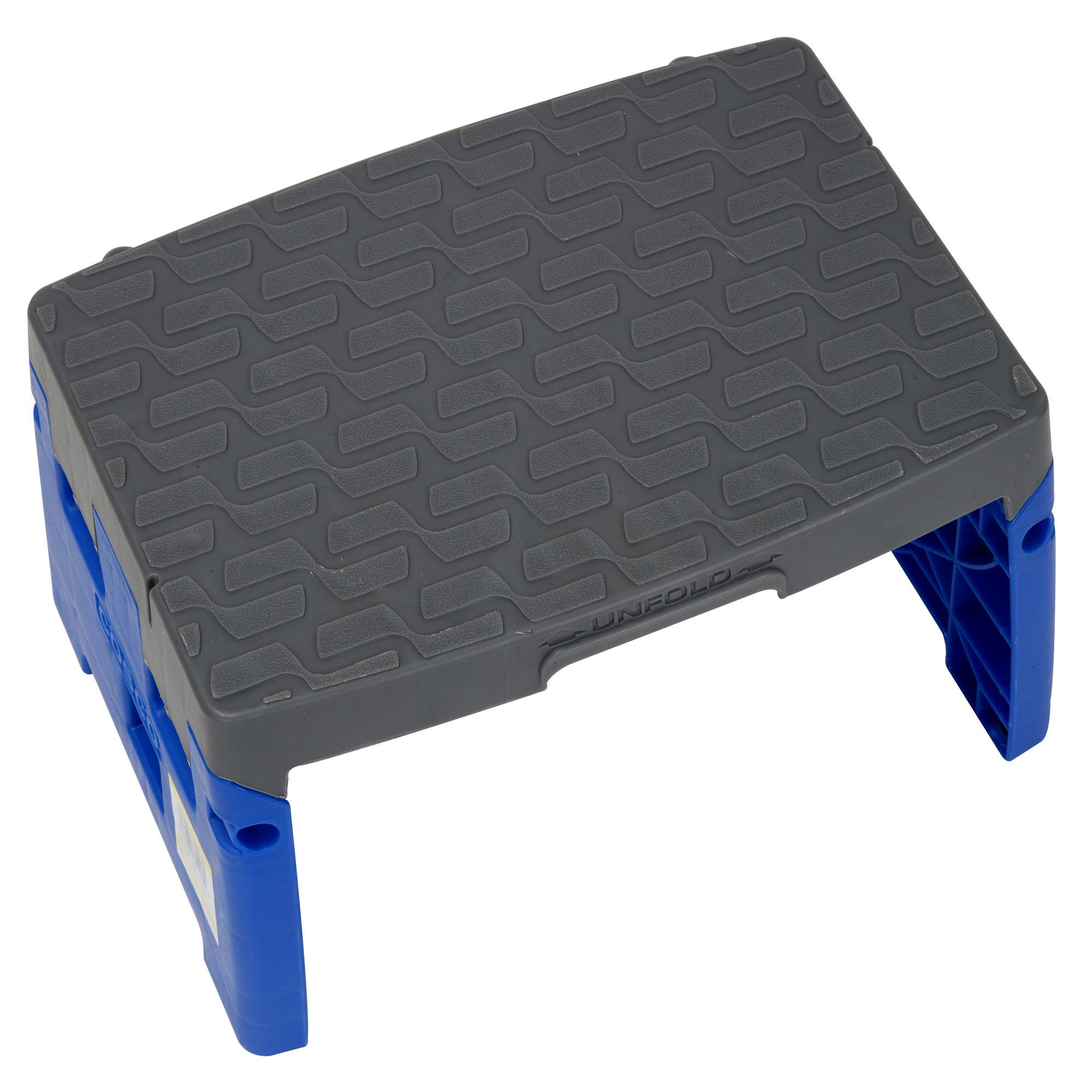 COSCO 1 - Step Plastic Molded Folding Step Stool with 300 lb. Load ...