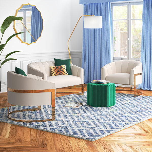 Velvet Living Room Sets & Sofas You'll Love | Wayfair