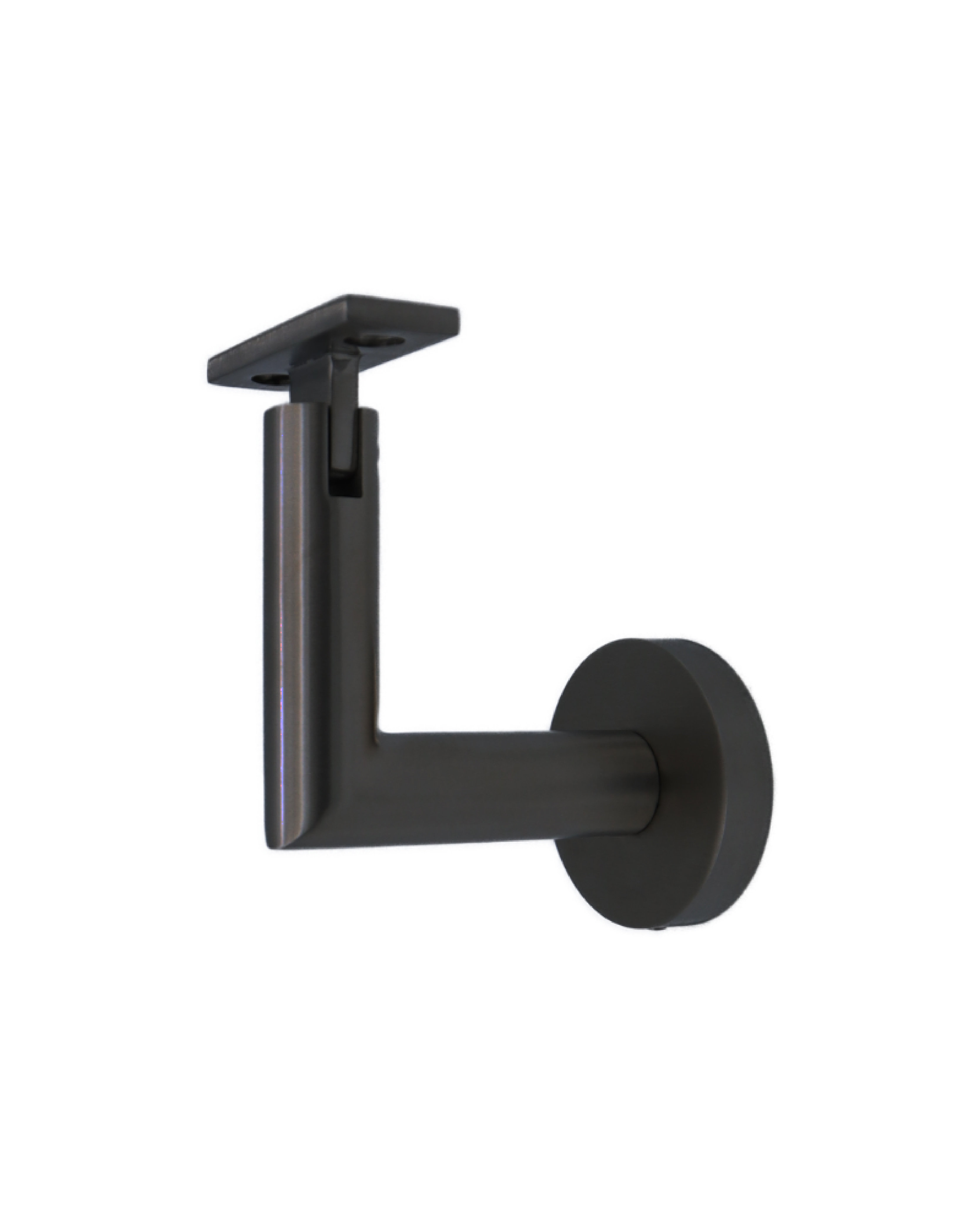 Linnea Concrete Mount Handrail Bracket with Round Rose and Flat Plate ...