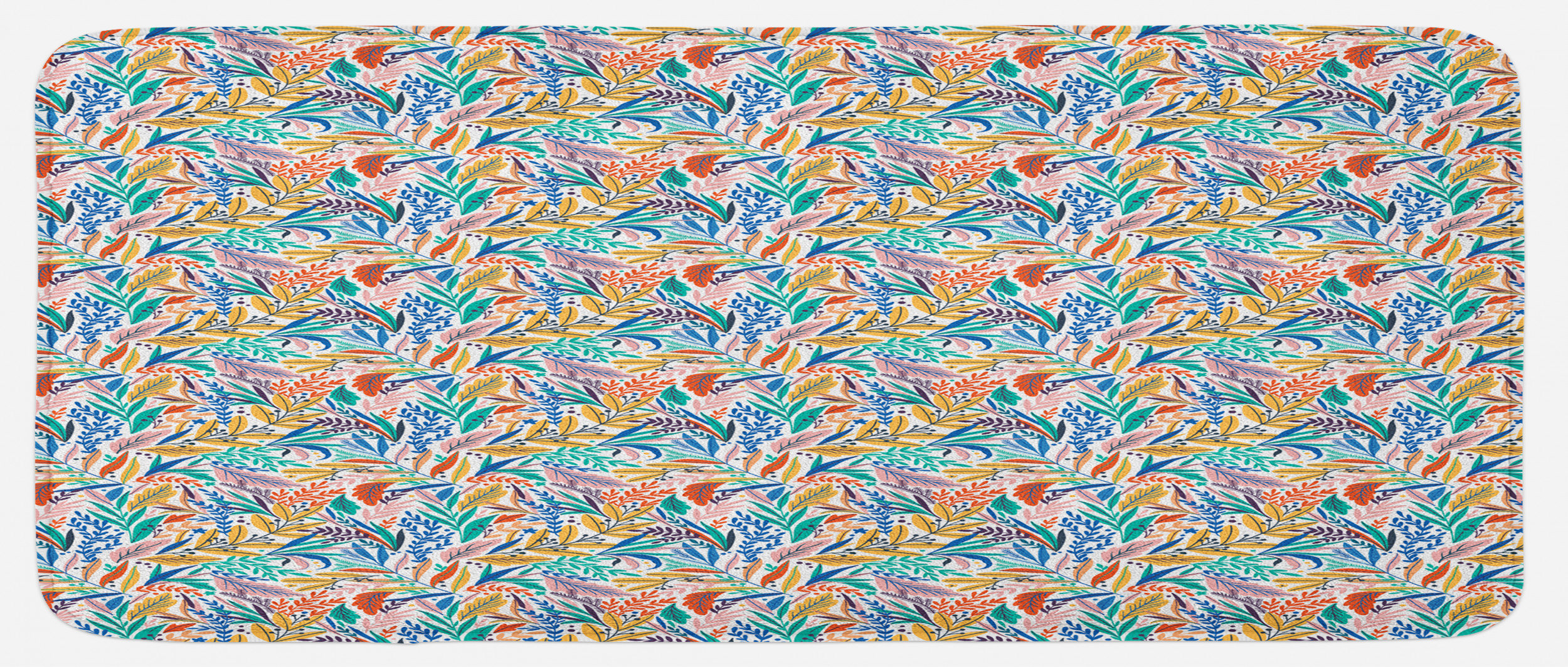 East Urban Home Colorful Kitchen Mat | Wayfair