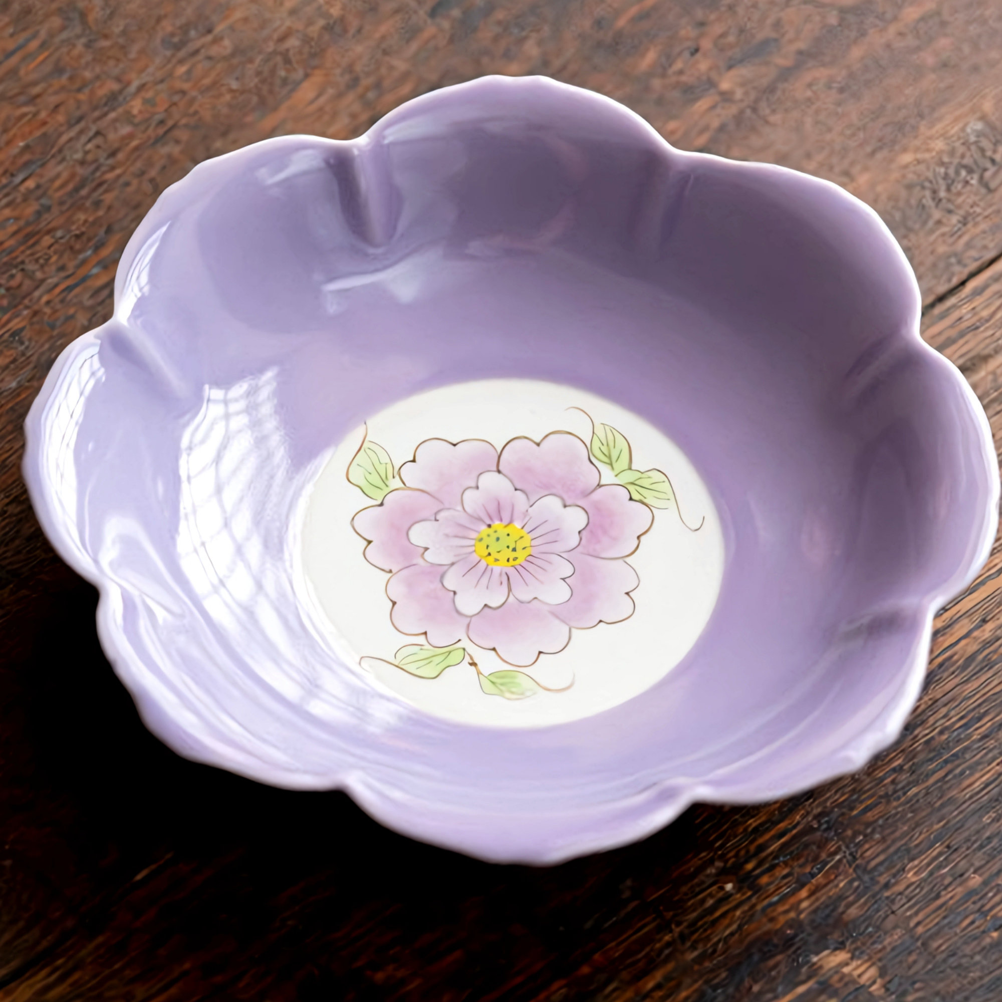 Red Barrel Studio Hand Drawn Petal Pot Tray, Suitable For Light Luxury ...