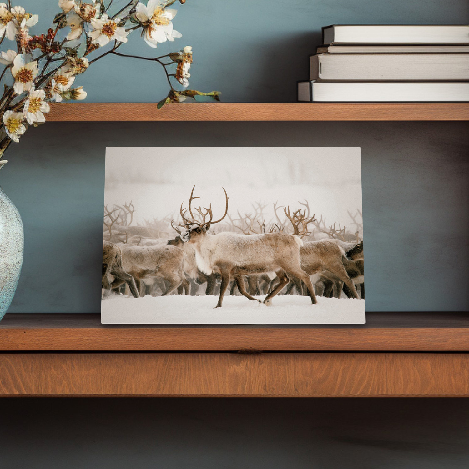 Millwood Pines Firth - Photography Animals Deer Scotland Art | Wayfair