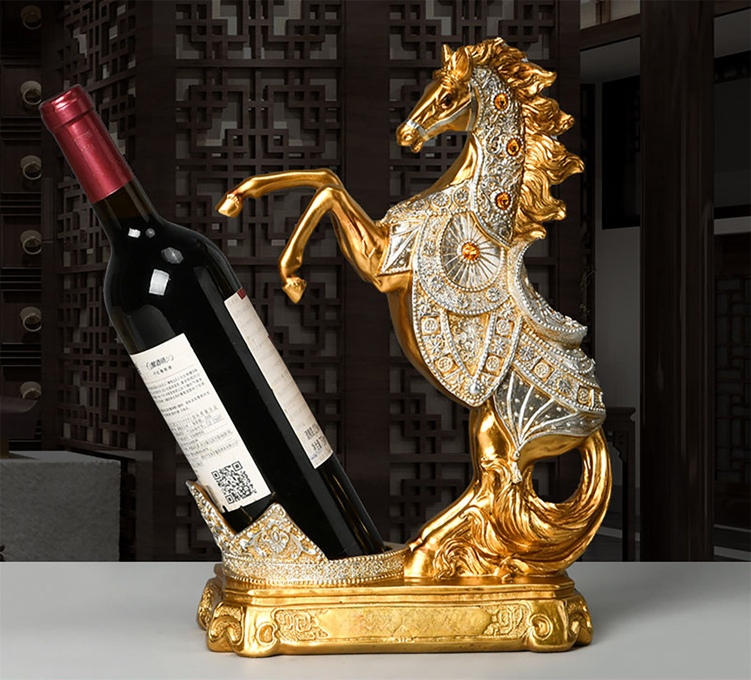 House of Hampton Living Room Decorative Wine Rack - Wayfair Canada