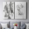 Wade Logan® Graphite Abstract III-Premium Gallery Wrapped Canvas -Ready ...