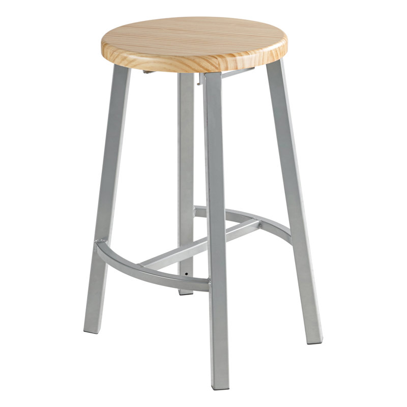 National Public Seating Fixed Height Industrial/Shop Stool, Butcher ...