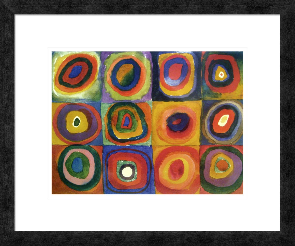 Wassily Kandinsky Circles In Concentric Squares